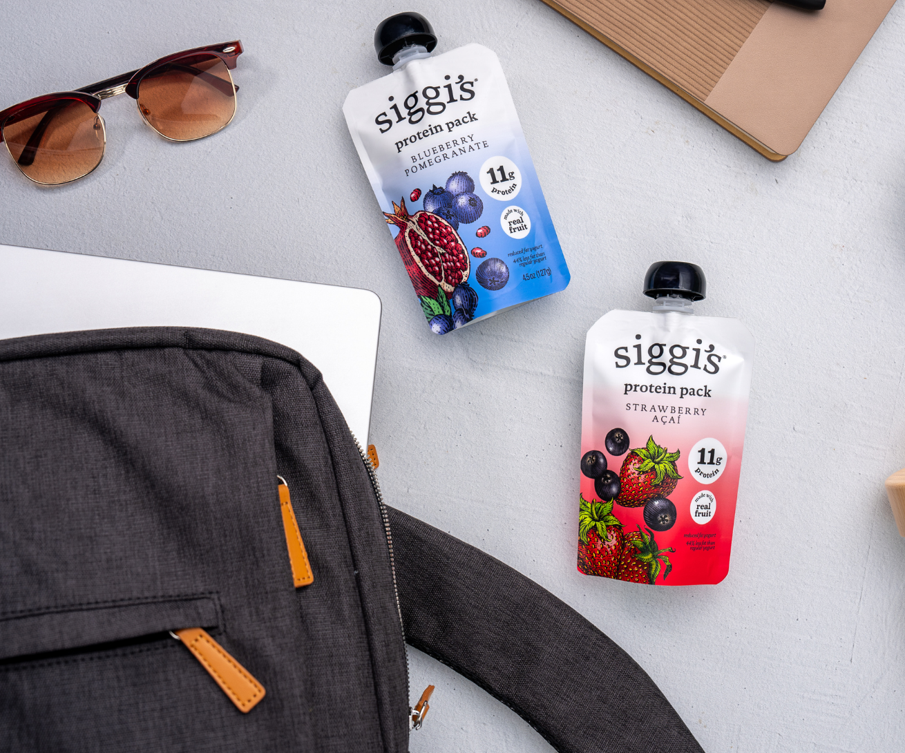 siggi's Icelandic yogurt - strawberry acai protein pack